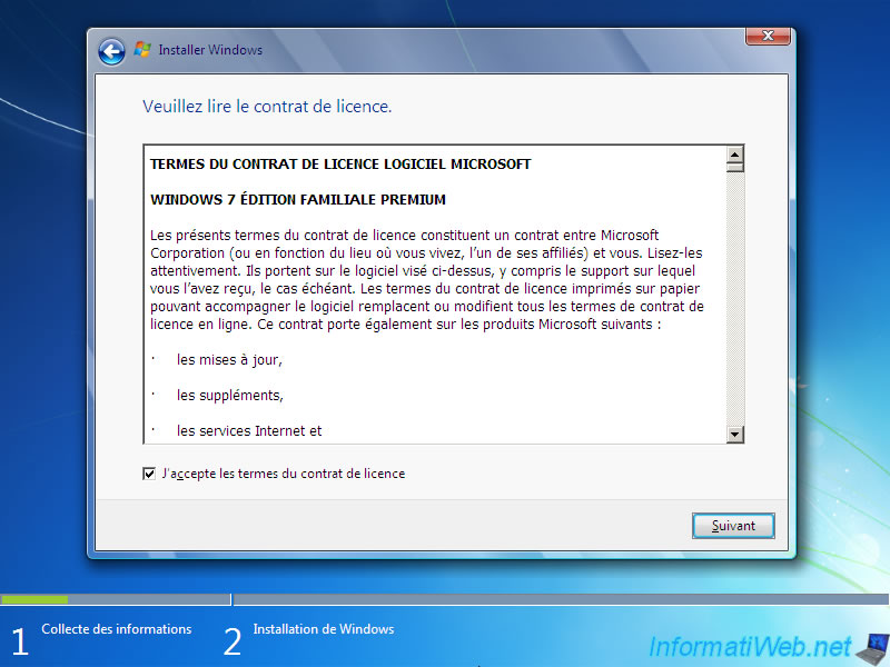 Format your computer, reinstall Windows 7 and update it - Windows - Tutorials - InformatiWeb